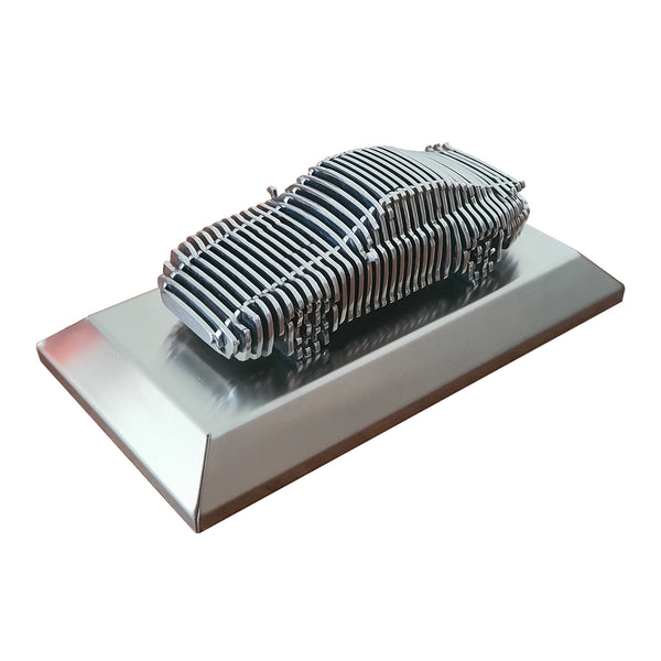 Gift Porsche, Gift Metal Porsche, Metal Sculpture Porsche
