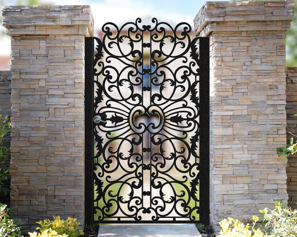 Custom Gate, Metal Garden Gate, Metal Art Door, Garden Gate