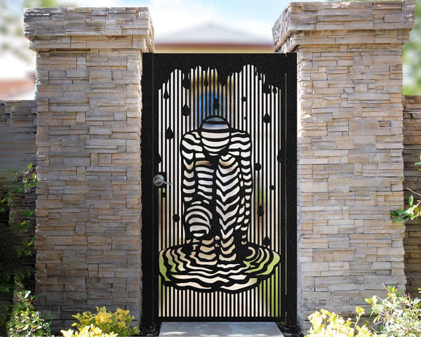 Custom Gate, Metal Garden Gate, Metal Art Door, Garden Gate